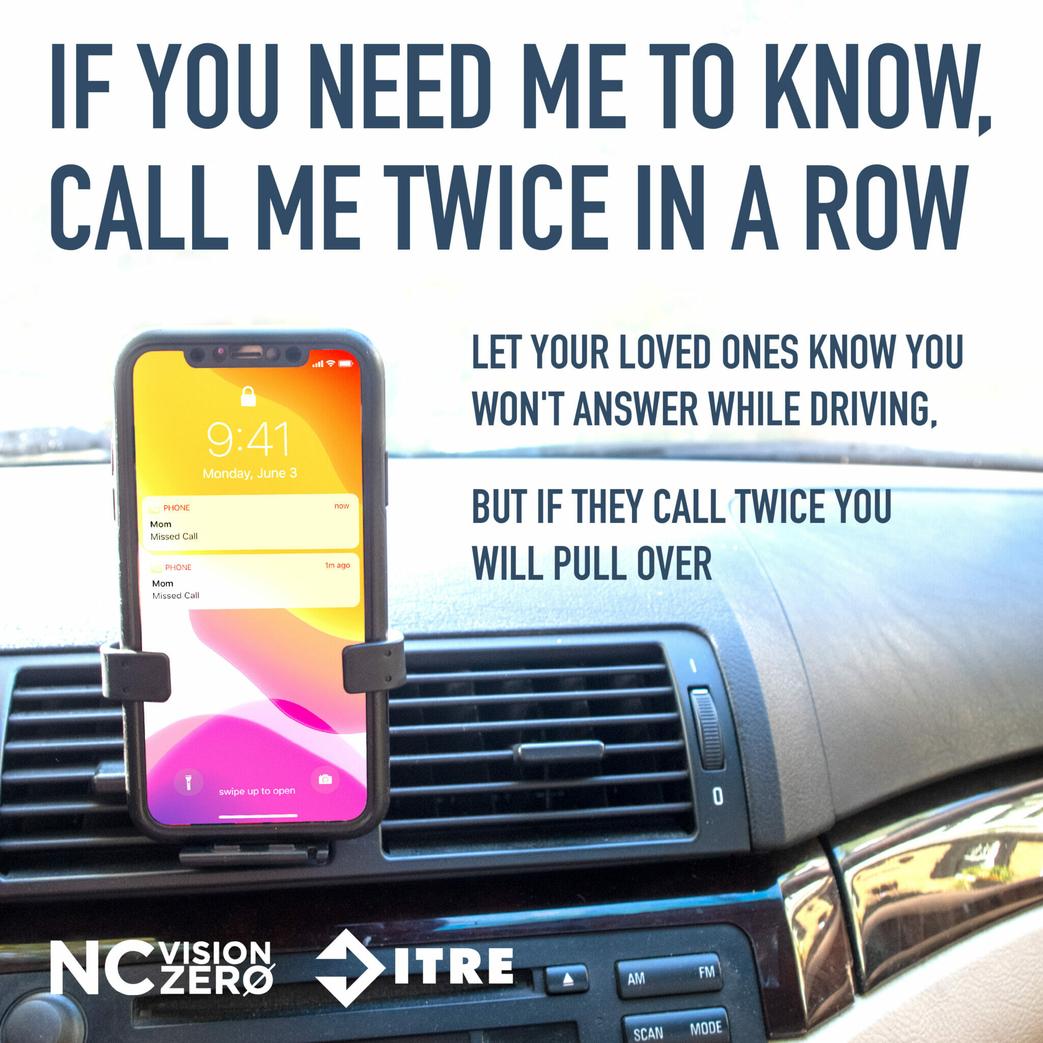 Distracted Driving - Texting While Driving Risks - NC Vision Zero
