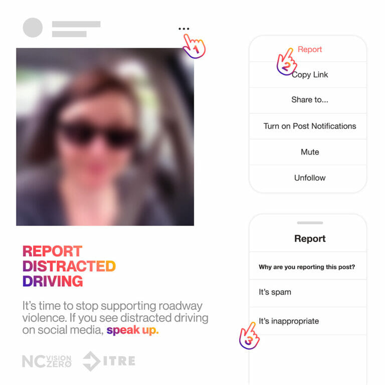 Distracted Driving - Texting While Driving Risks - NC Vision Zero